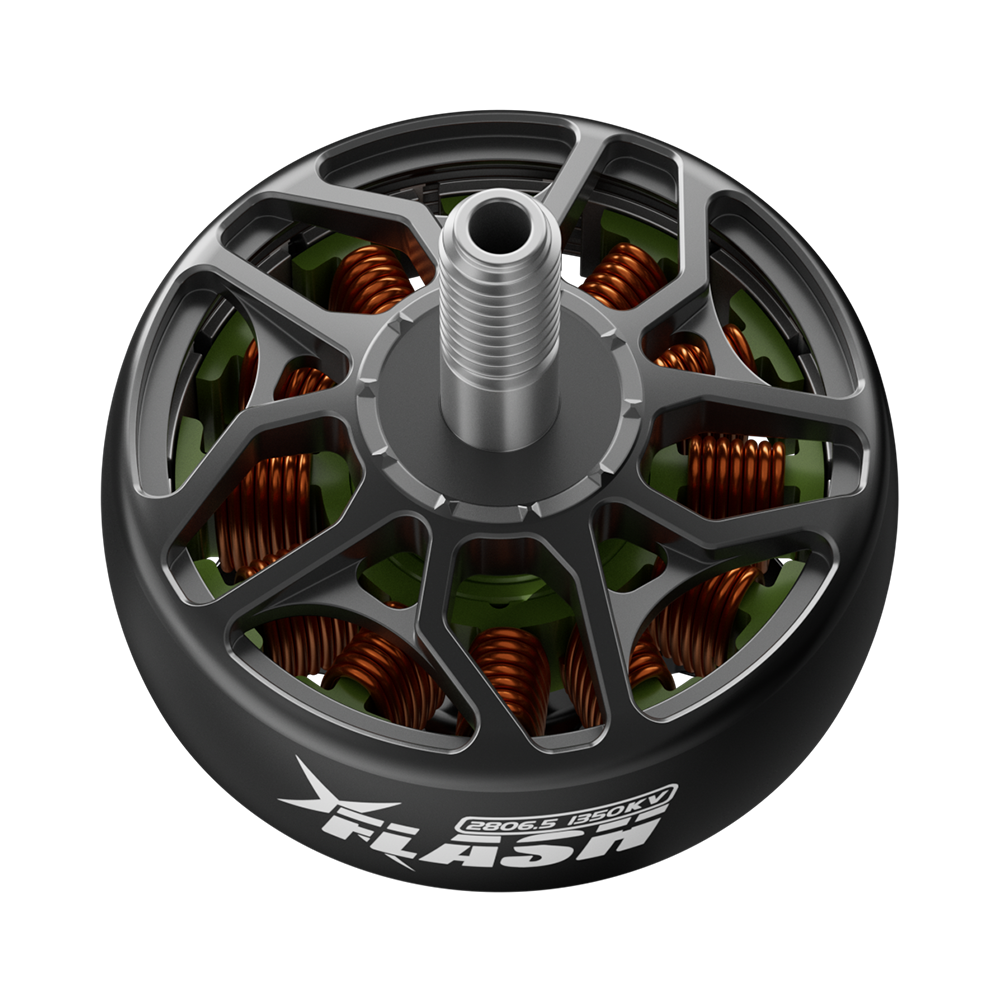 Flash 2806.5 1350KV 1750KV FPV Long Range Black Motor