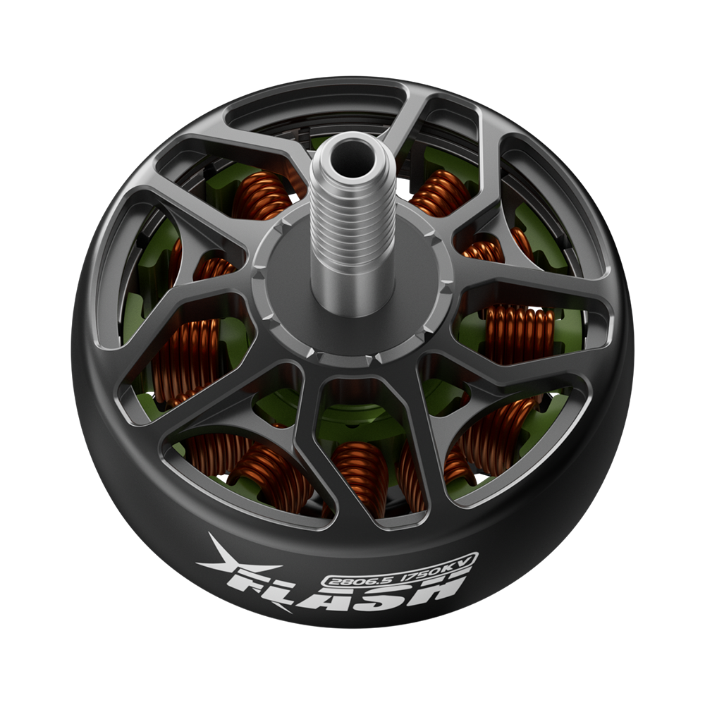 Flash 2806.5 1350KV 1750KV FPV Long Range Black Motor