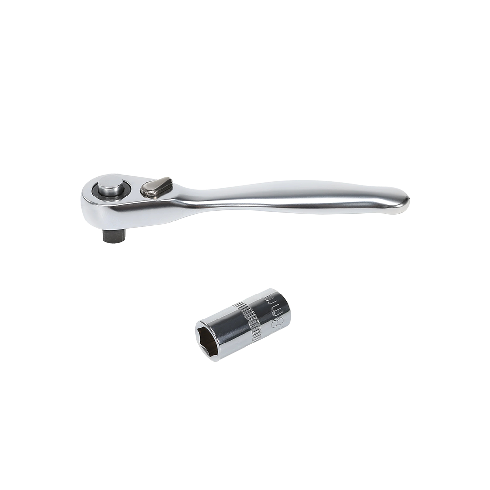 72 Teeth Mini Ratchet Socket Prop Tool