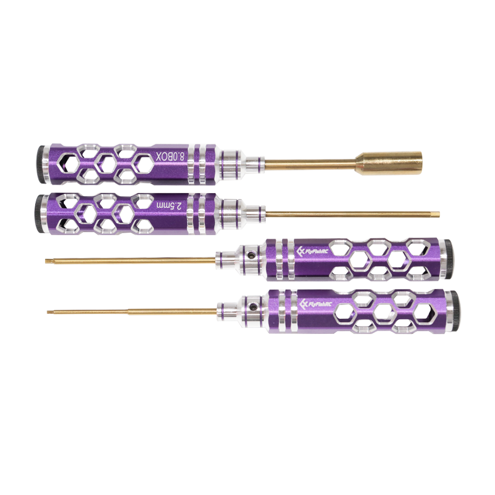 Hex Screw Driver Aluminum Alloy Hollow Tools Kit