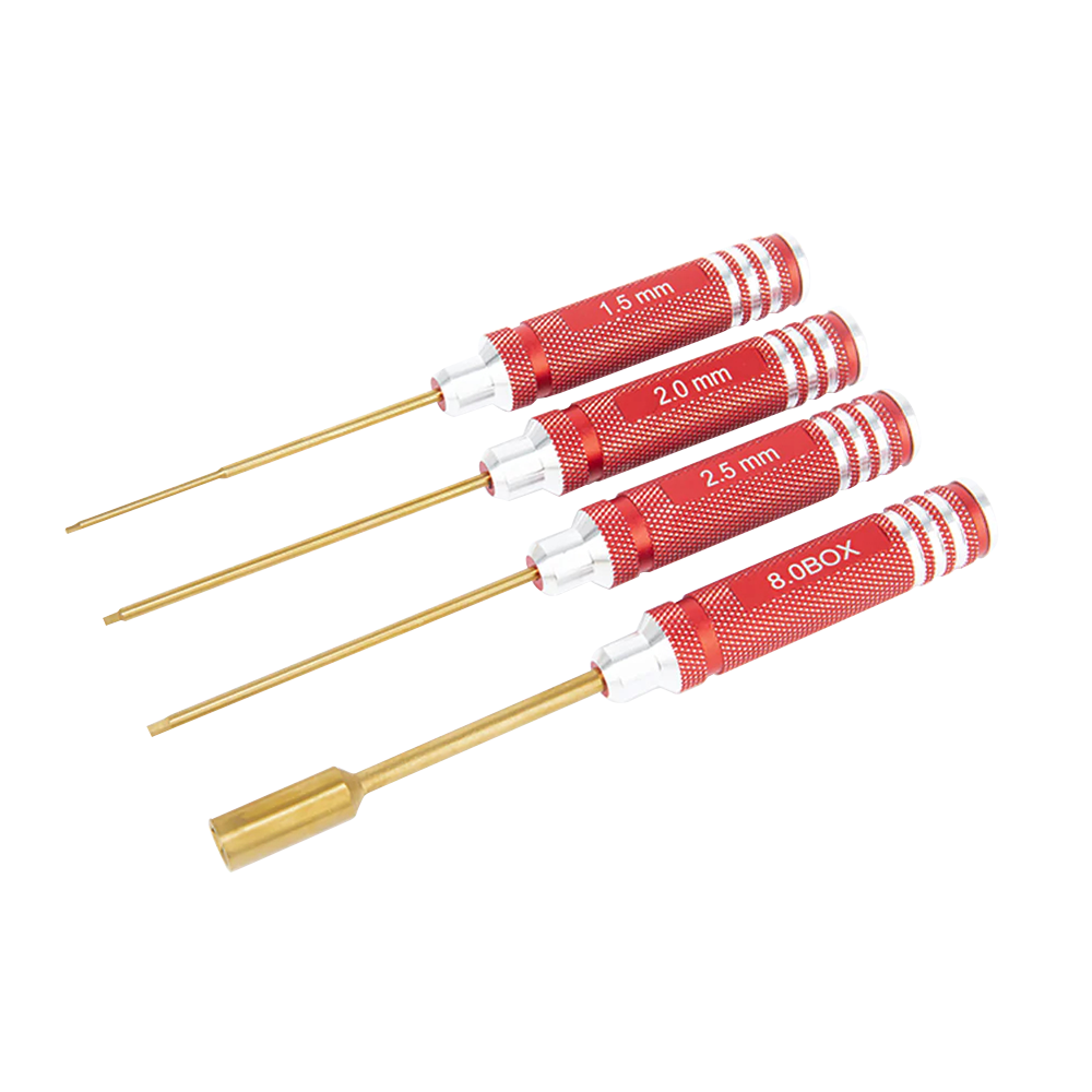 Hex Screw Driver Titanium Wrench Tools Kit