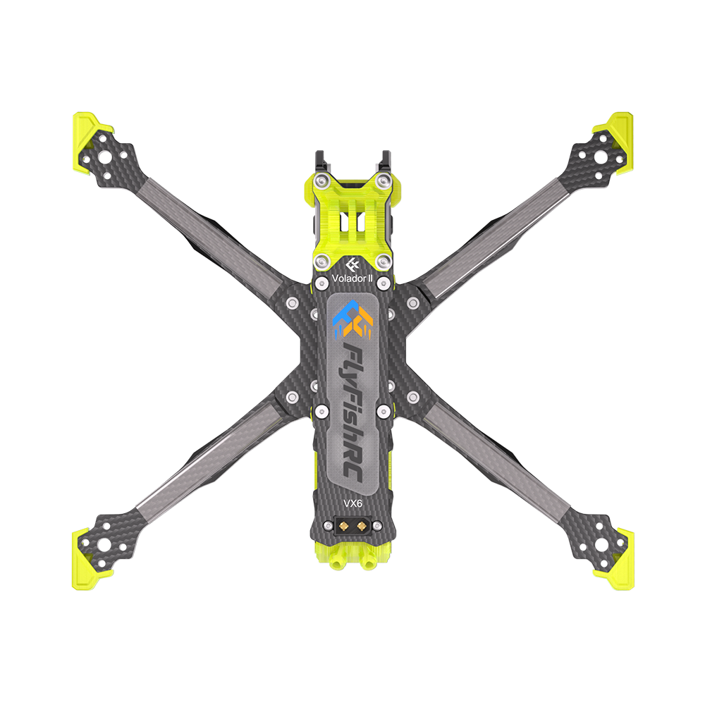 Volador II VX6 O4 FPV Freestyle T700 Frame Kit